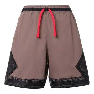 JORDAN X Paris Saint-germain Series Splicing Mesh Drawstring Sports Shorts