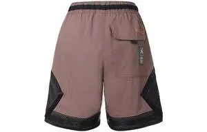 JORDAN X Paris Saint-germain Series Splicing Mesh Drawstring Sports Shorts