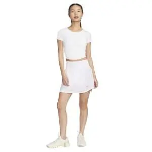 Nike Dri-fit Cropped T-shirt - White