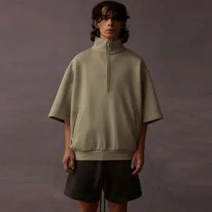 Fear Of God Drop2 Ss23 3/4 Sleeve Half Zip Pullover