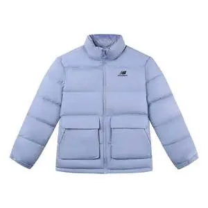 NEW BALANCE Short Down Jacket - Blue