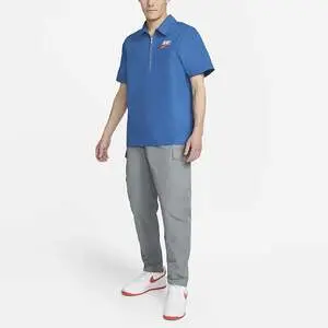 Nike Short Sleeve Half Zip Polo - Multi-color