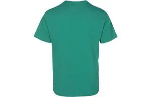 Nike Logo Pattern Round Neck Short Sleeve Green T-shirt