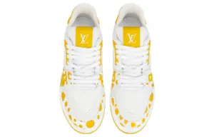 LOUIS VUITTON X Yayoi Kusama High Top Sneakers
