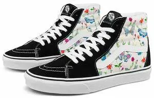 VANS Sk8-hi High-top Sneakers - Black/white
