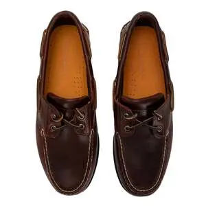 Timberland 3-eye Lug Handsewn Boat Shoe - Brown