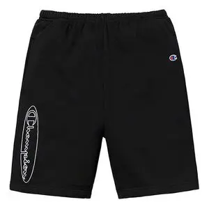 Supreme X Champion Ss19 Outline Sweatshort - Black