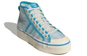 Adidas Nizza Platform Mid Sneakers - Blue