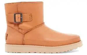 UGG Classic Deconstructed Mini Boots With Buckle Detail