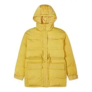 CONVERSE Hooded Down Cargo Jacket - Yellow