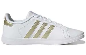 Adidas Neo Courtpoint Sneakers - White/gold