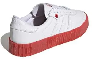 Adidas Sambarose "white Scarlet - White/red