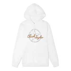 CONVERSE Chuck Patch Pullover Hoodie - White