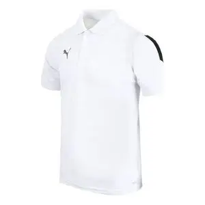 PUMA Team Liga Sideline Polo Shirt 'white - White/black