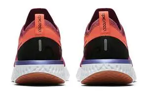 Nike Epic React Flyknit Athletic Sneakers - Red/white