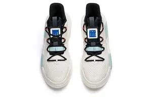 ANTA Badao 3 High-top Sneakers - White/blue/navy