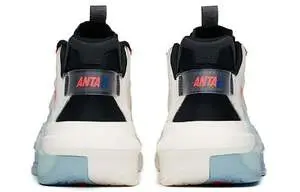 ANTA Badao 3 High-top Sneakers - White/blue/navy