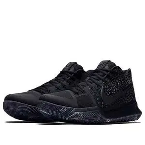 Nike Kyrie 3 Ep "marble" Basketball Sneakers - Triple Black
