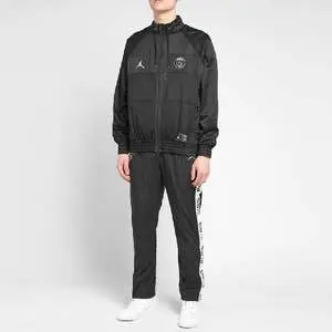 JORDAN X Psg Alphabet Print Zipper Jacket