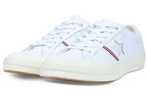 CONVERSE One Star Piping Low Top Sneakers - White/blue/red