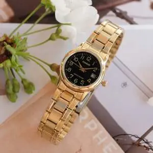 Casio Quartz Stainless Steel Waterproof Analog Watch