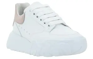 Alexander McQueen Oversized Court Trainer - White/patchouli