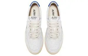 AUTRY Medalist Low Top Sneakers - White/blue
