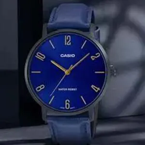 Casio Classic Minimalistic Analog Watch With Stainless Steel Strap