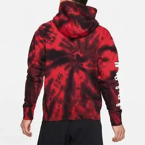 JORDAN Legacy Aj6 Printing Fleece Pullover - Black/red
