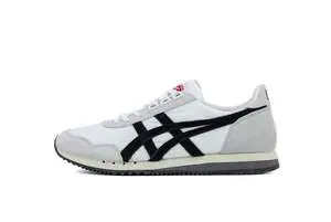Onitsuka Tiger Dualio Low Top Athletic Sneakers - Black/white/grey