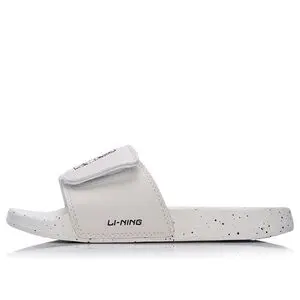LI-NING Sport Slides Agam014-1 - White/black