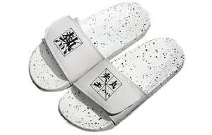 LI-NING Sport Slides Agam014-1 - White/black