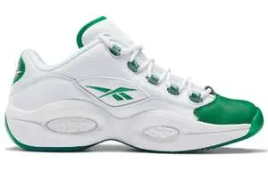 REEBOK Question Low "green Toe" Sneakers - White/green