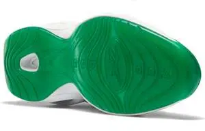 REEBOK Question Low "green Toe" Sneakers - White/green