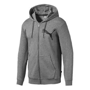 PUMA Zip-up Hooded Track Jacket - Grey