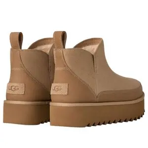 UGG Alina Ultra Mini Platform Boots - Sand