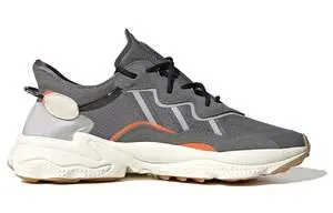 Adidas Originals Ozweego Sneakers - Gray/white/orange