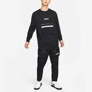 Nike Cargo Logo Casual Sports Long Pants