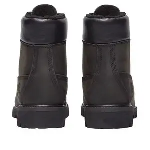Timberland Premium 6 Inch Waterproof Lace-up Boots - Black