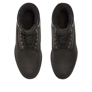 Timberland Premium 6 Inch Waterproof Lace-up Boots - Black