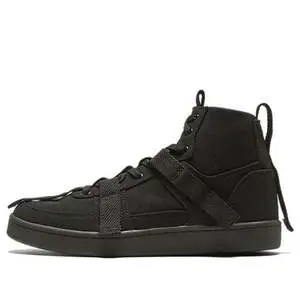 Onitsuka Tiger High Top Lace Up Sneakers With Strap Detail