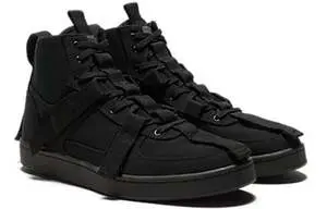 Onitsuka Tiger High Top Lace Up Sneakers With Strap Detail