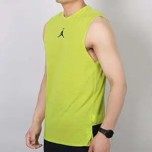 JORDAN Sleeveless Training Vest - Yellow
