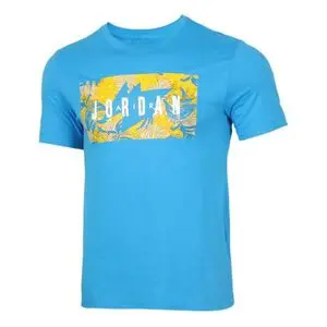 Nike Nike As Men's J Poolside Floral Crew Equator Blue Blue