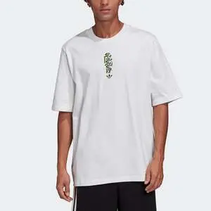 Adidas Originals Graphic Tee 3 Graffiti Printing Round Neck