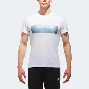 Adidas Logo Round Neck Short Sleeve
