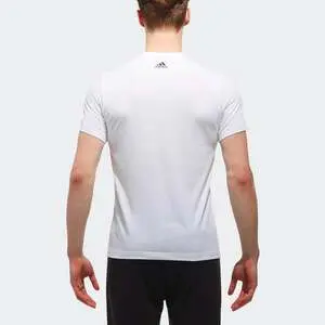 Adidas Logo Round Neck Short Sleeve