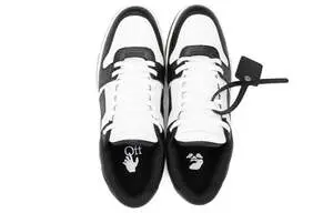 Off-White Out Of Office Low-top Sneaker - Black/white