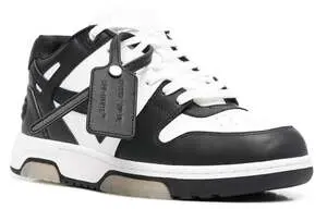Off-White Out Of Office Low-top Sneaker - Black/white