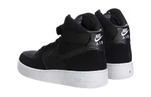 Nike Force 1 High Top Sneakers - Black